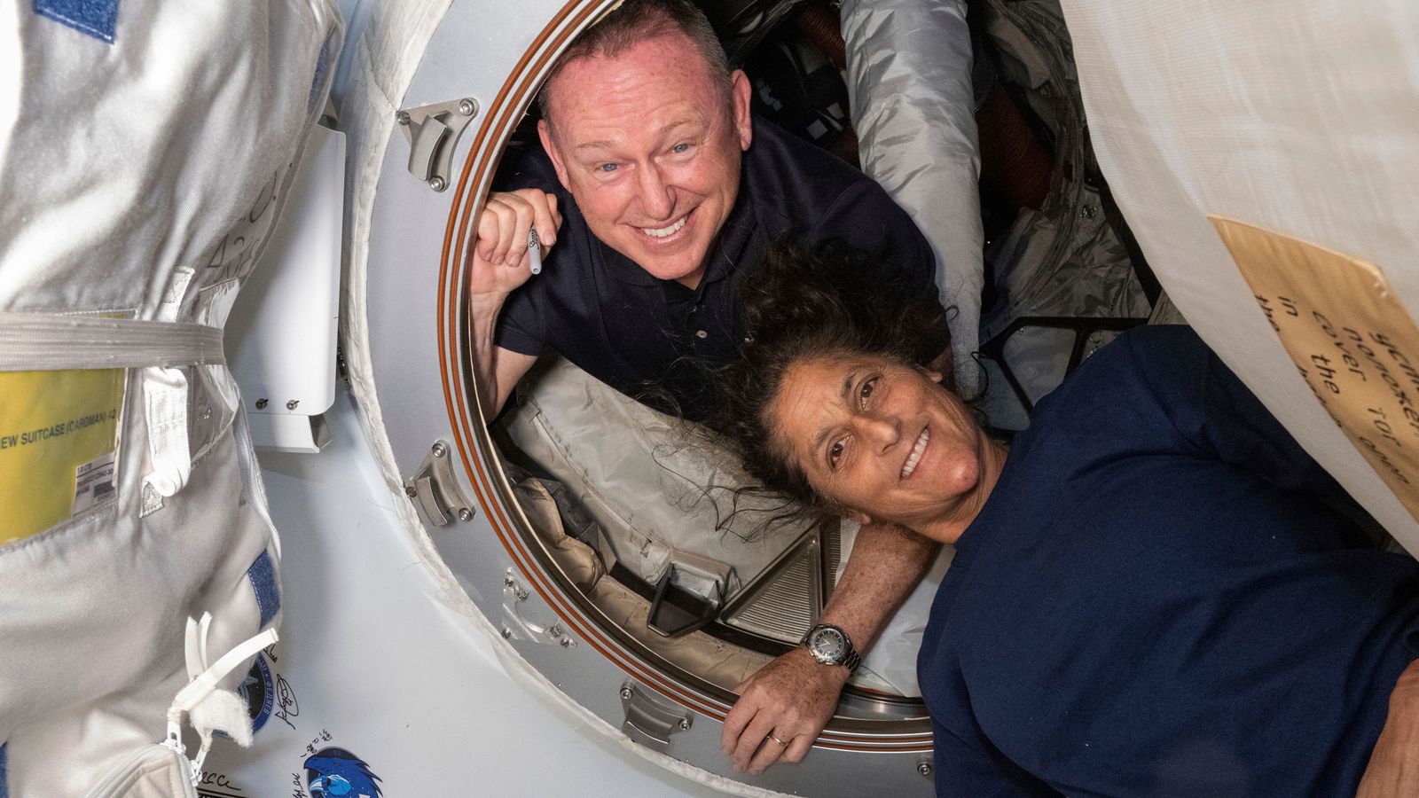 Astronauts stuck in space for nine months return to earth | Enugu Daily