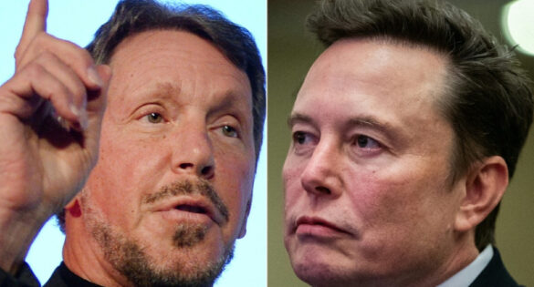 Billionaire Elon Musk risks losing world’s wealthiest person title to Oracle co-founder Larry ...